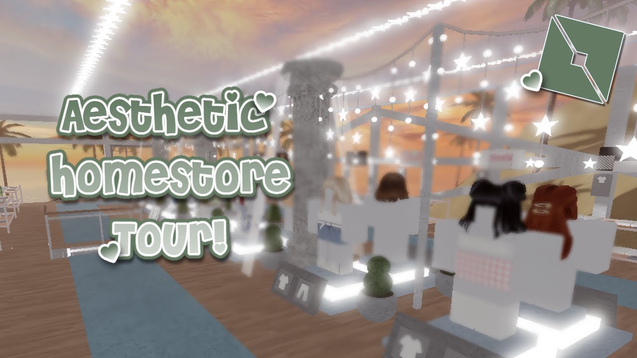 Aesthetic Summer Homestore Tour! Homestore Commission! | Unidog - YouTube