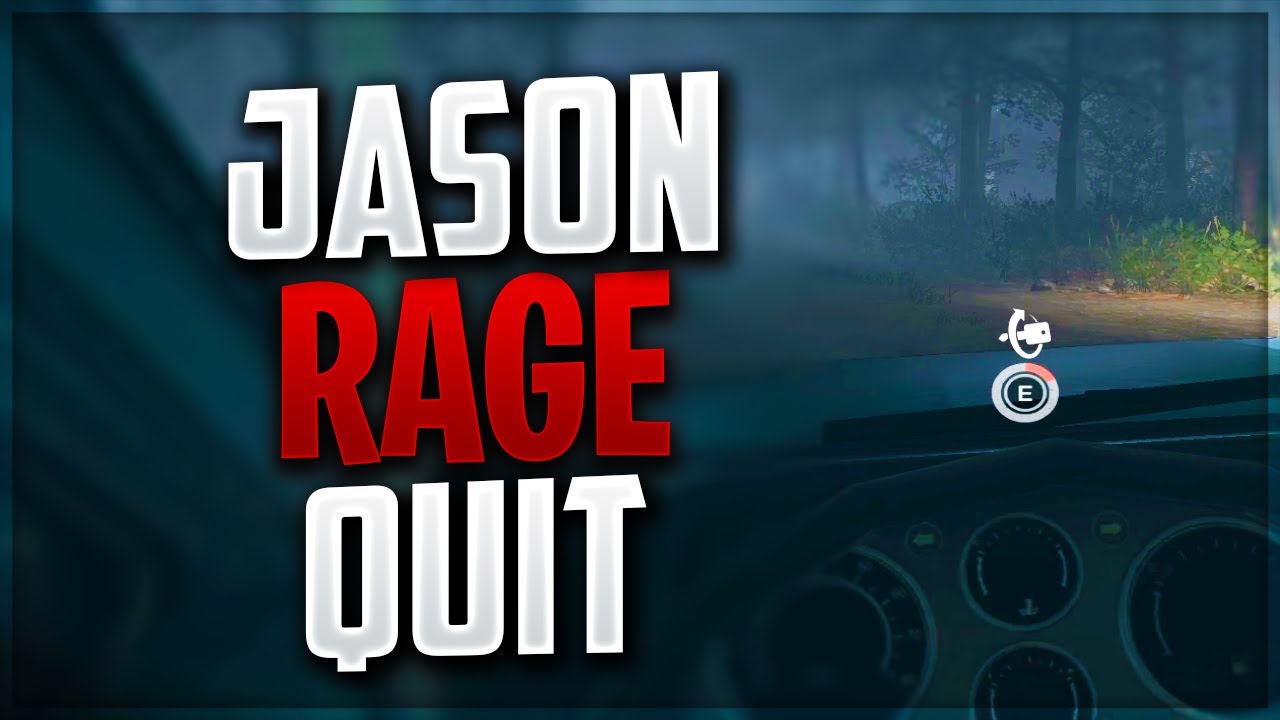 JASON RAGE QUIT! *HAHAHA* Friday the 13th! - YouTube