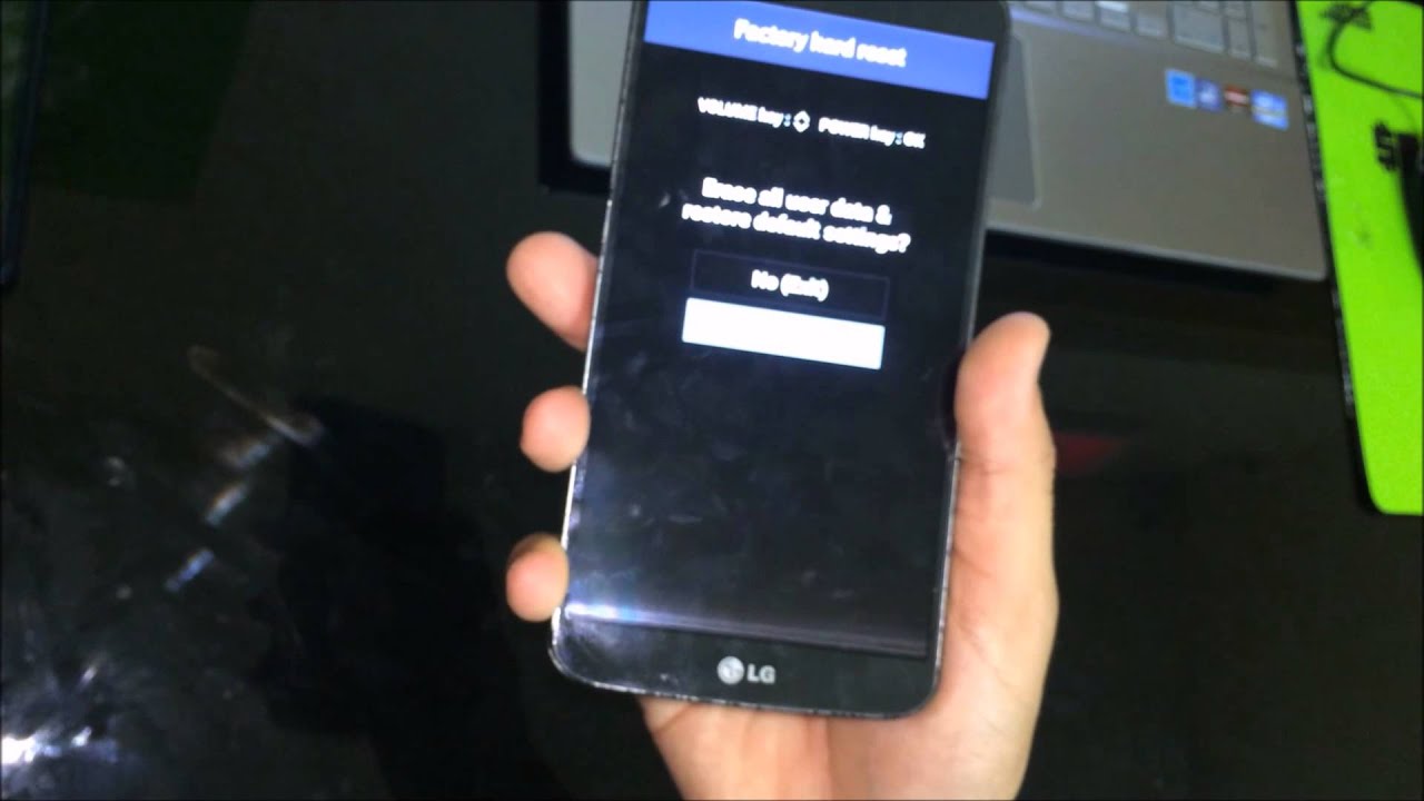 Como resetear a modo fabrica el LG G Flex | Hard Reset - YouTube