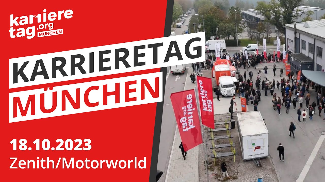 Karrieretag München | 18. Oktober 2023 - YouTube