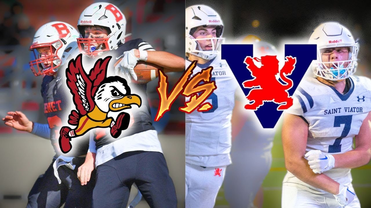 Benet Academy vs. St. Viator: IHSA Varsity Football - YouTube