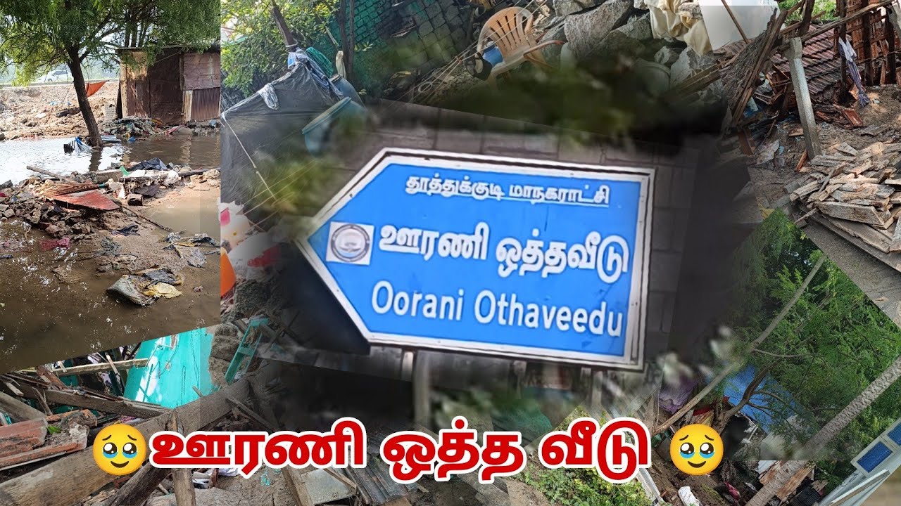 thoothukudi 😭 oorani otha veedu மக்கள் வாழும் கிராமத்தின் அவல நிலை🥹 ...