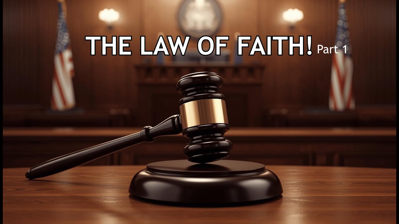 The Law of Faith! Part 1 - YouTube