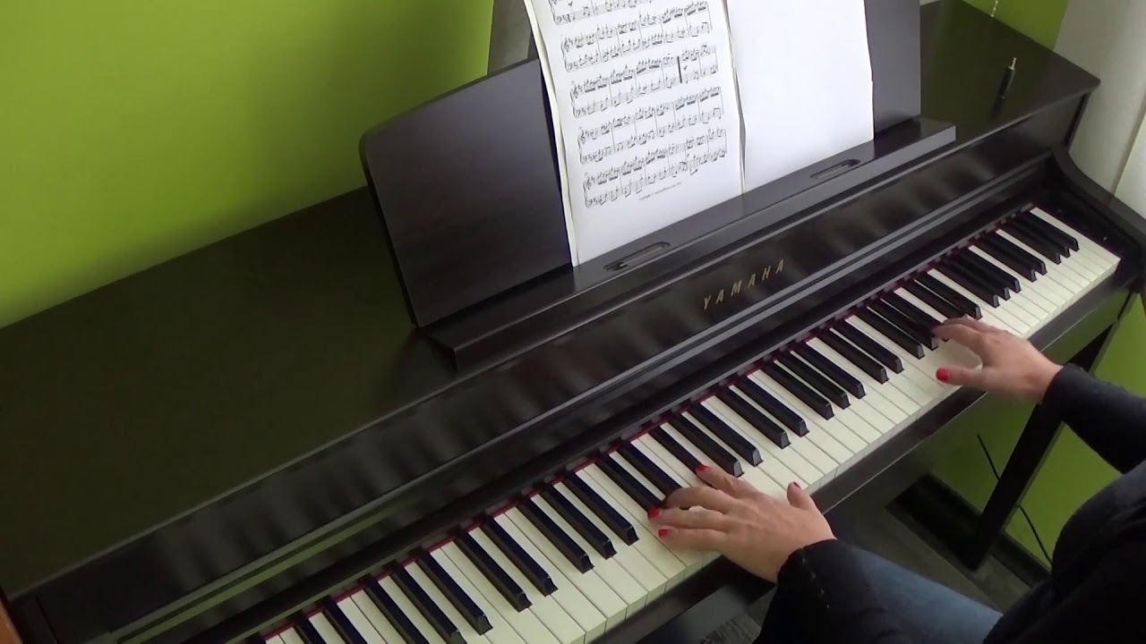 Badinerie - J. S. Bach | Adelina Piano transcription - YouTube