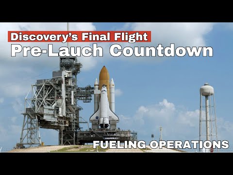Space Shuttle Discovery's Last Launch Countdown: External Tank Fueling | STS-133