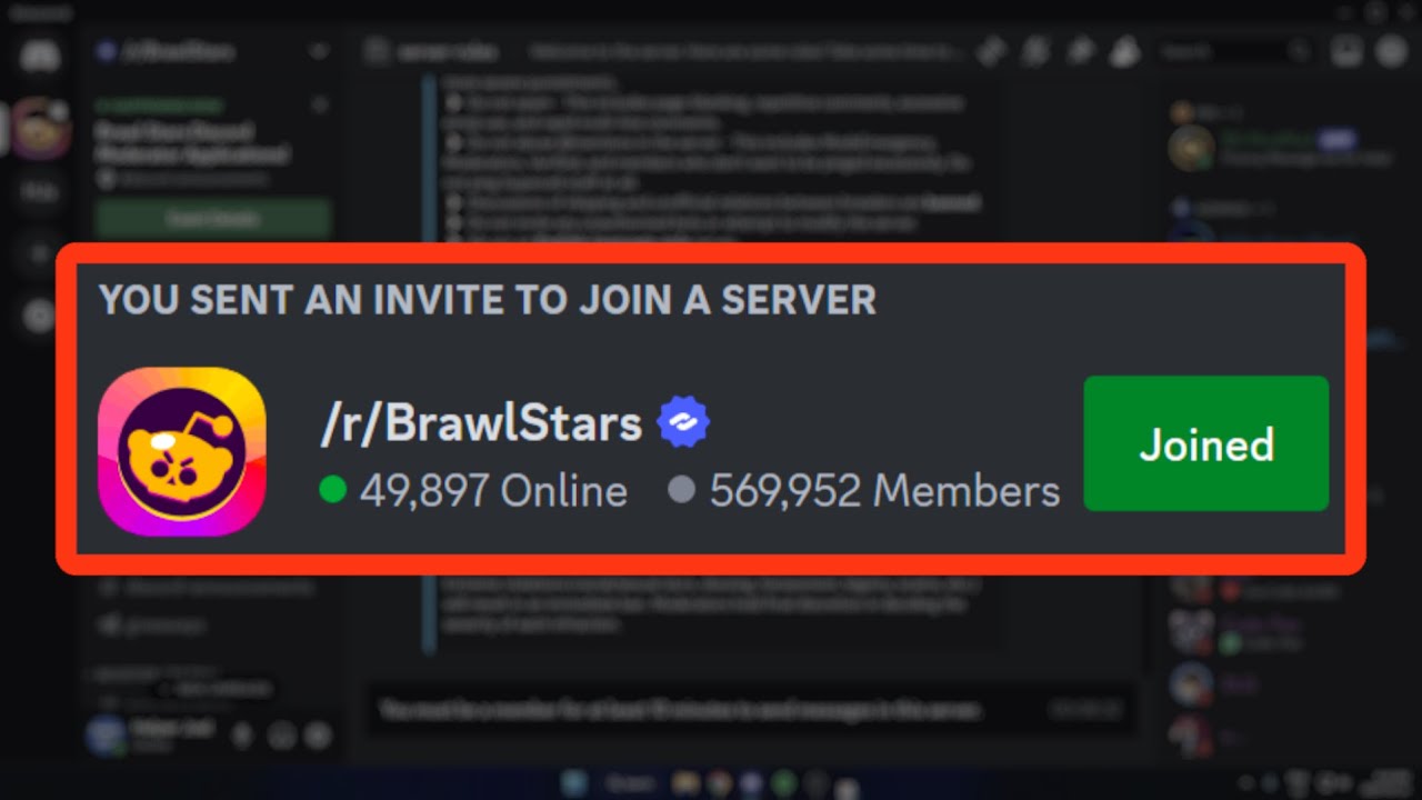 How To Join Brawl Stars Discord Server - YouTube