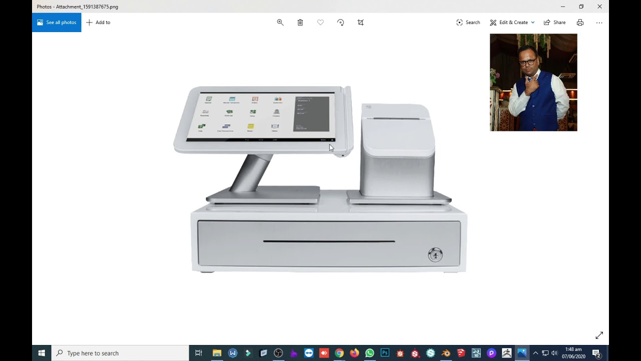 Blender 3d Product Bank Payment Card Swipe Machine Product Modelling ...