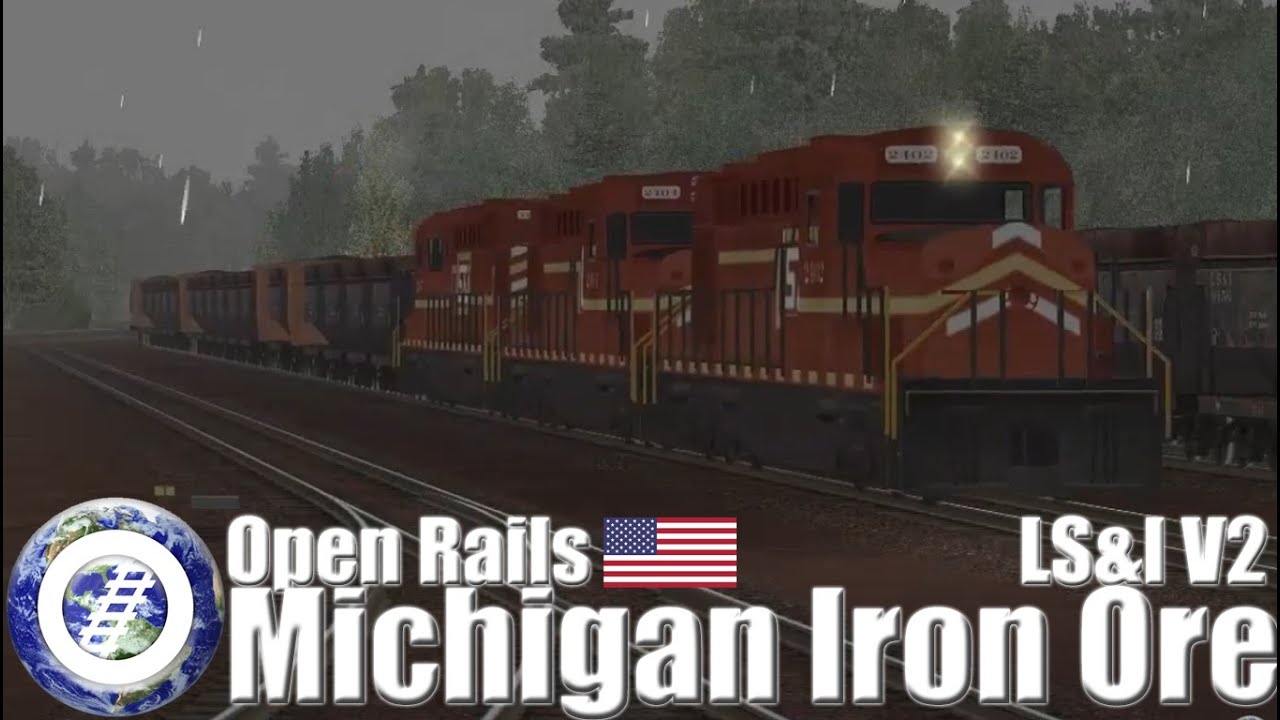 Open Rails (MSTS Compatible Train Sim) - The Lake Superior & Ishpeming ...