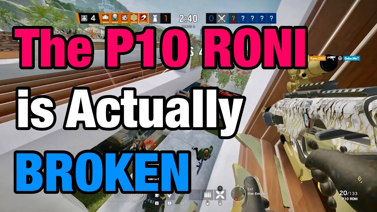 The P10 Roni is BROKEN - Rainbow Six Siege - YouTube