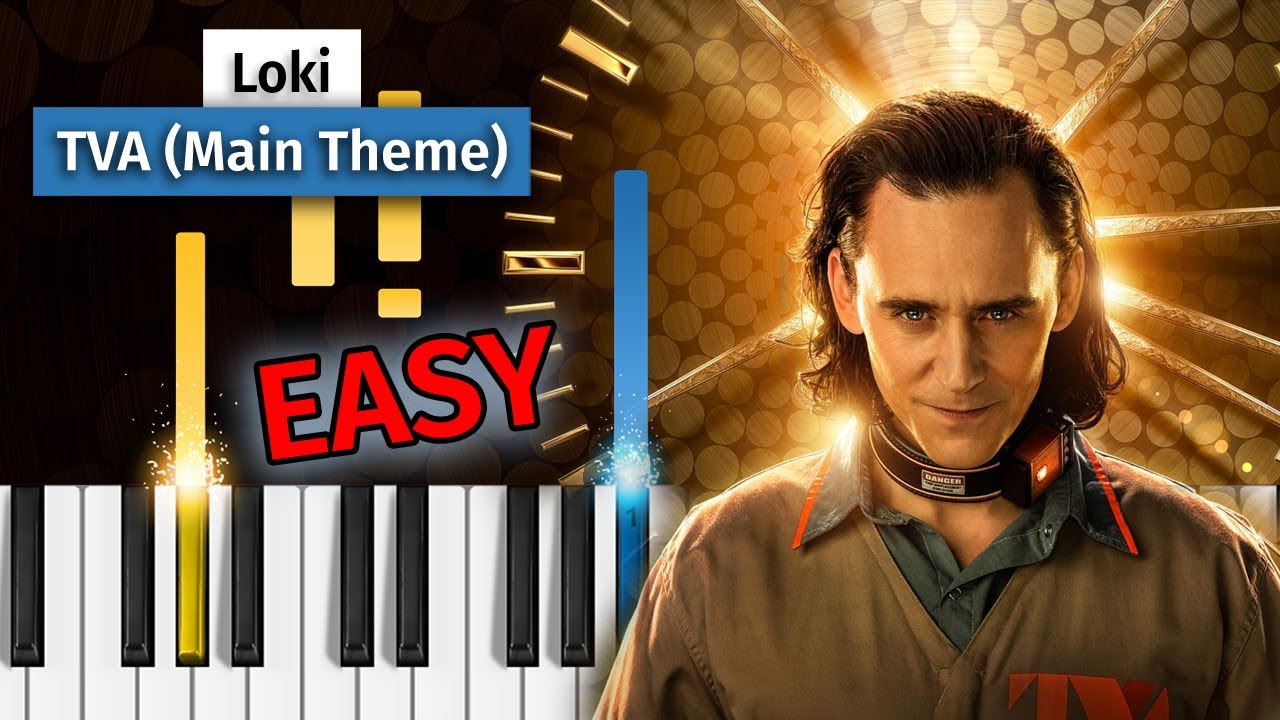 Loki - Main Theme (TVA) - EASY Piano Tutorial - YouTube