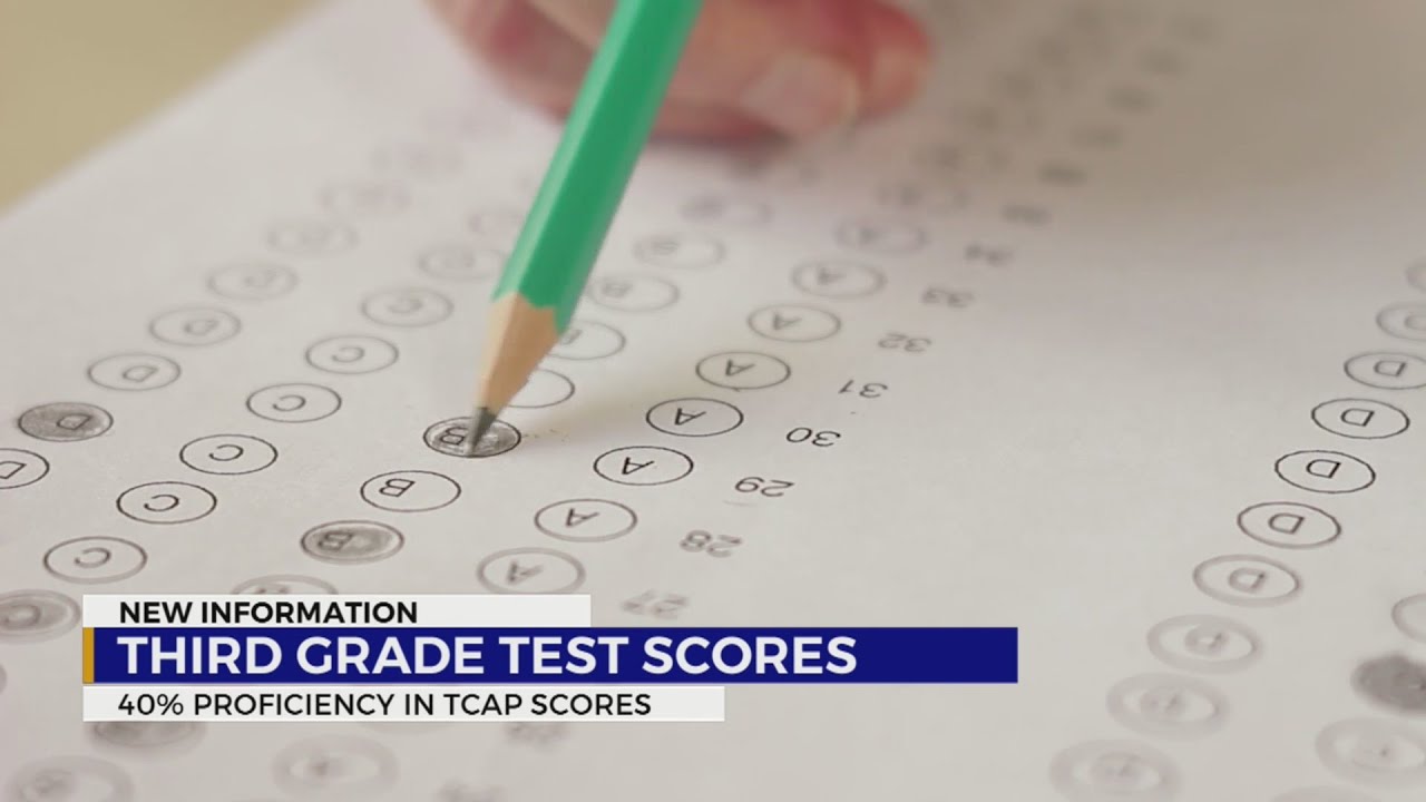 Test scores from 3rd-graders show 40% proficiency - YouTube