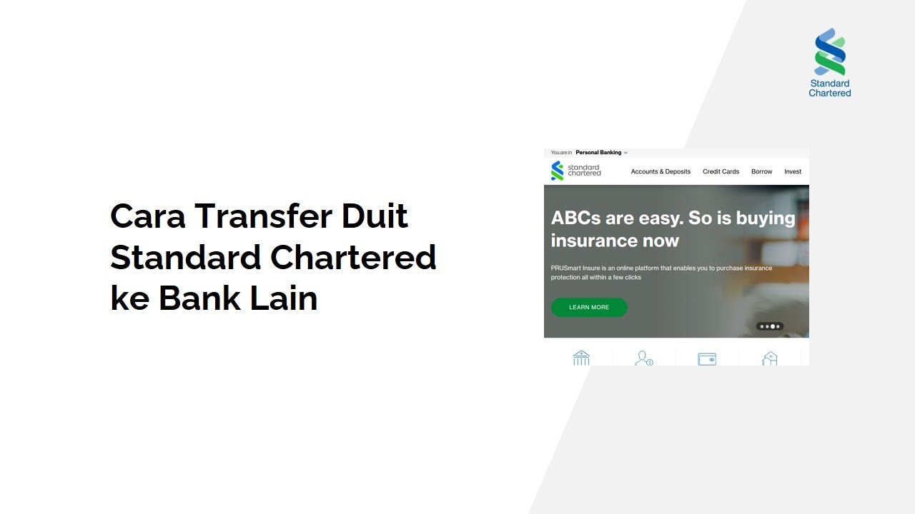 Cara Transfer Duit Standard Chartered ke Bank Lain - YouTube