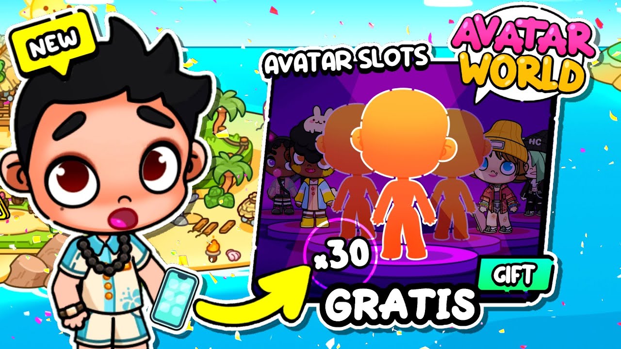 ¡CÓMO TENER EL PACK DE +30 PERSONAJES GRATIS! EN AVATAR WORLD | Sney ...