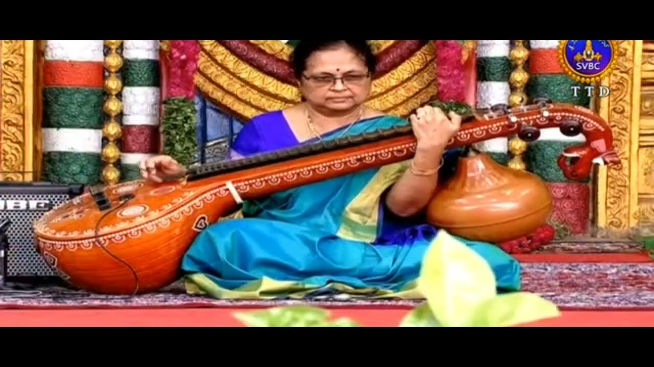 Raghunàyaka Tyagayya- Hamsadhwani - Veena - K.Subhàshini with TMS Mrudangam - YouTube