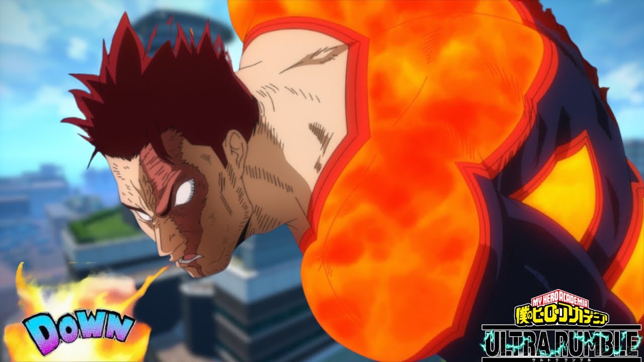 Endeavor is The STRONGEST WOUNDED HERO In My Hero Ultra Rumble - YouTube