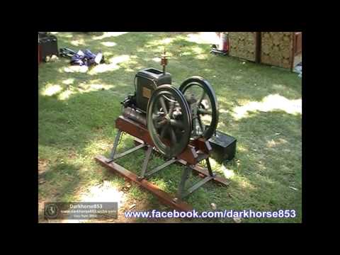 CHAMPION 2 HP OIL ENGINE - YouTube
