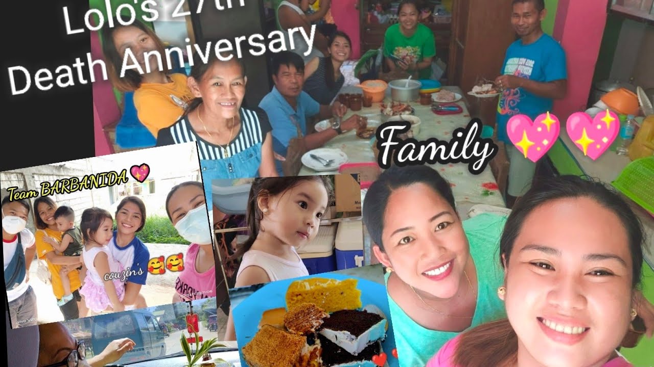 Lolo's 27th Death Anniversary | Family Affair | Team Ramos VLOGS | 6th Vlog - YouTube