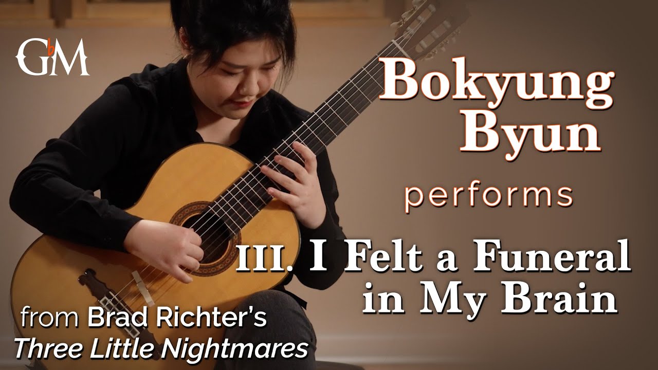 Bokyung Byun plays I Felt a Funeral in My Brain from Three Little ...