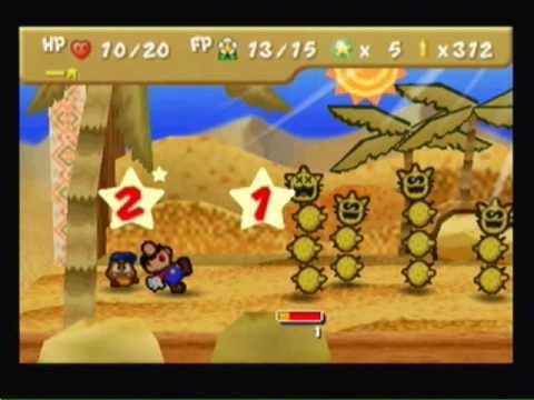 Paper Mario 64 Game Playthrough Part 24 (Dry Dry Desert Part 1) - YouTube