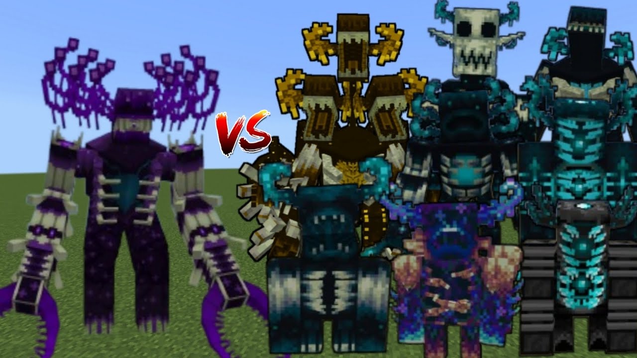 Mutant Hybrid Warden vs Warden Plus+ in Minecraft Mob Battle - YouTube