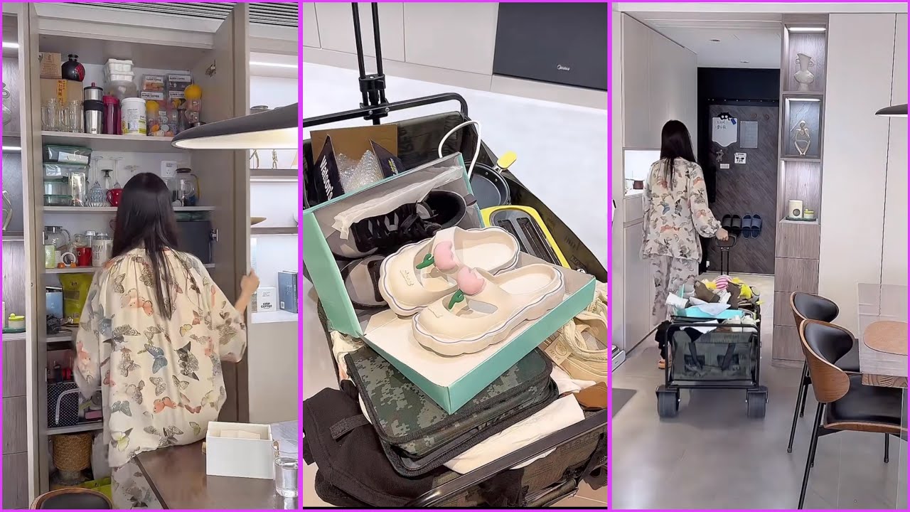 Immersive Vlog🎀| You Have To throw Some Useless Things To Relieve The Pressure Of The Small ...