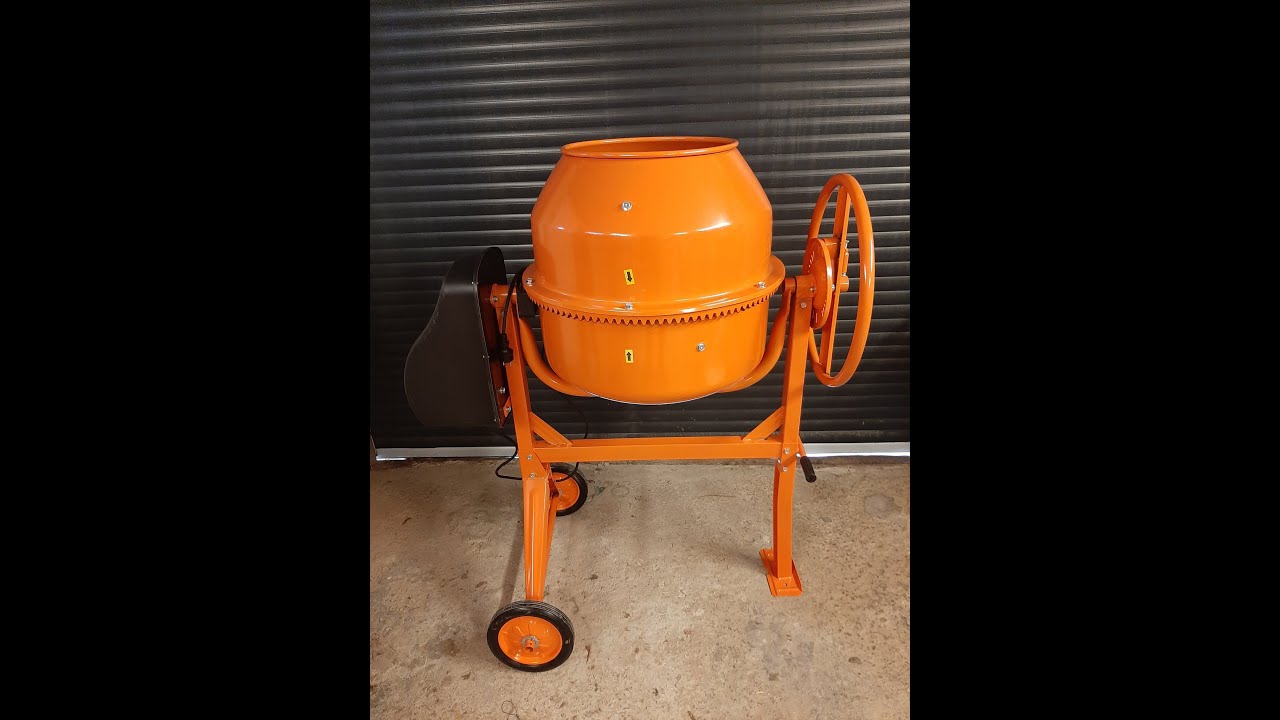 Hecht power tools 2117 (=2271), 120L - concrete construction mixer ...