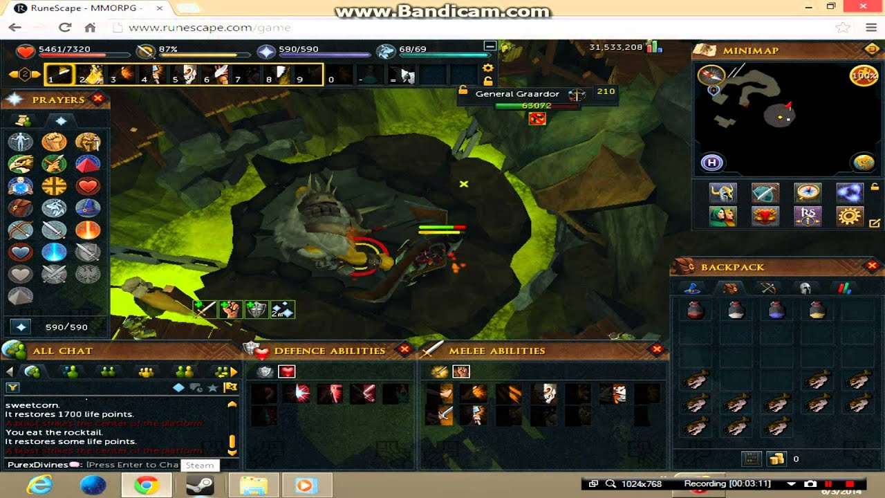 Runescape The Mighty Fall "Close Call" Final Battle - YouTube