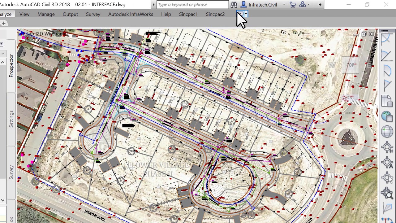 AutoCAD Civil 3D - 02.04: Interface - Ribbon - YouTube
