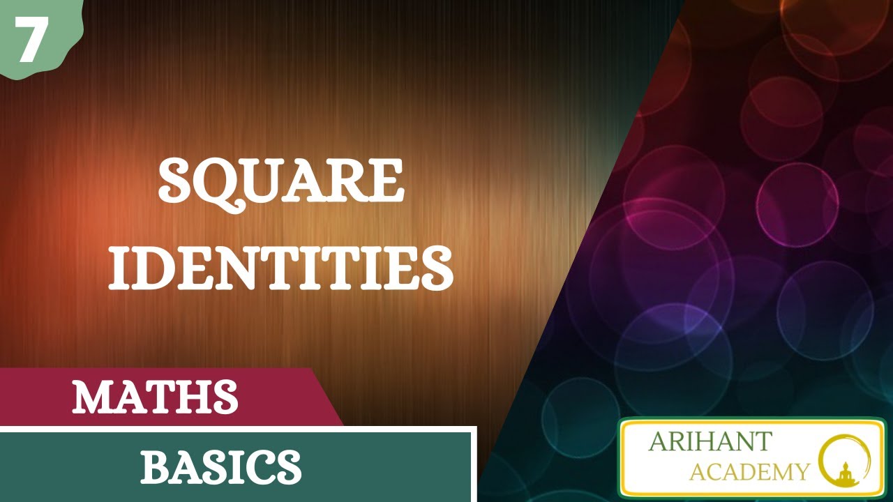 SQUARE Identities I Basics - YouTube