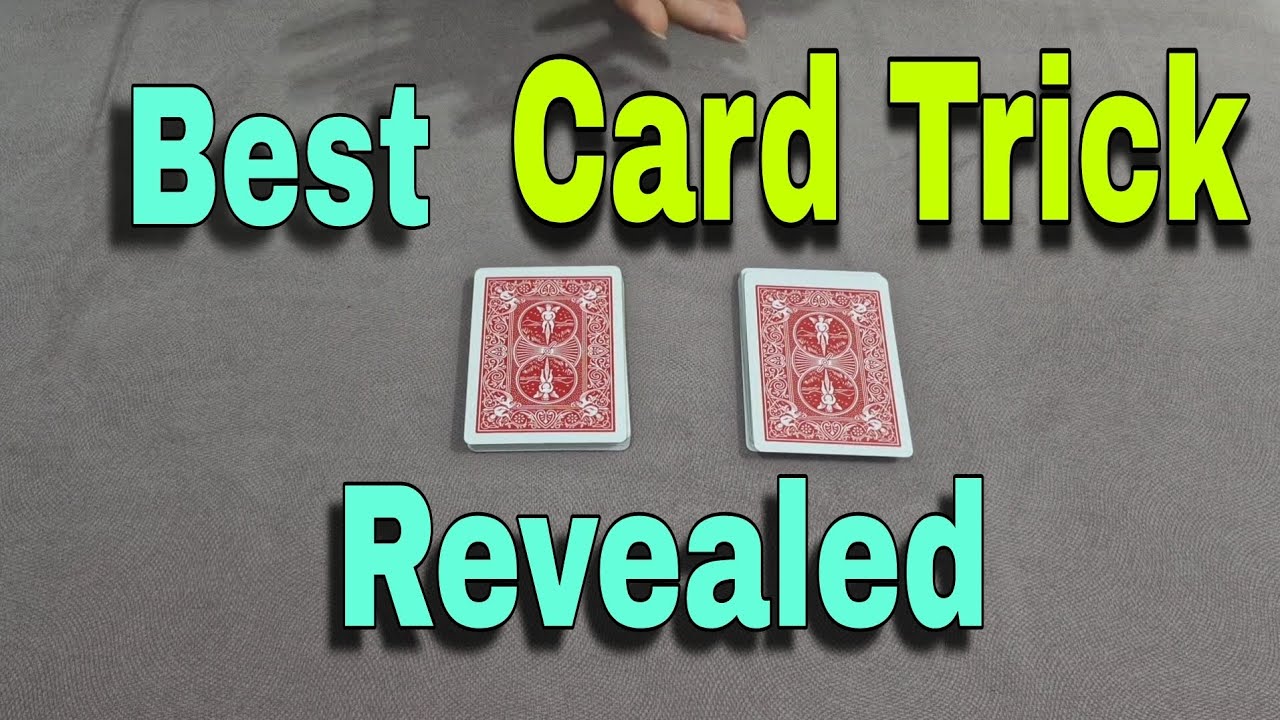 Best Card Trick Ever Revealed 🤯🤯 - YouTube