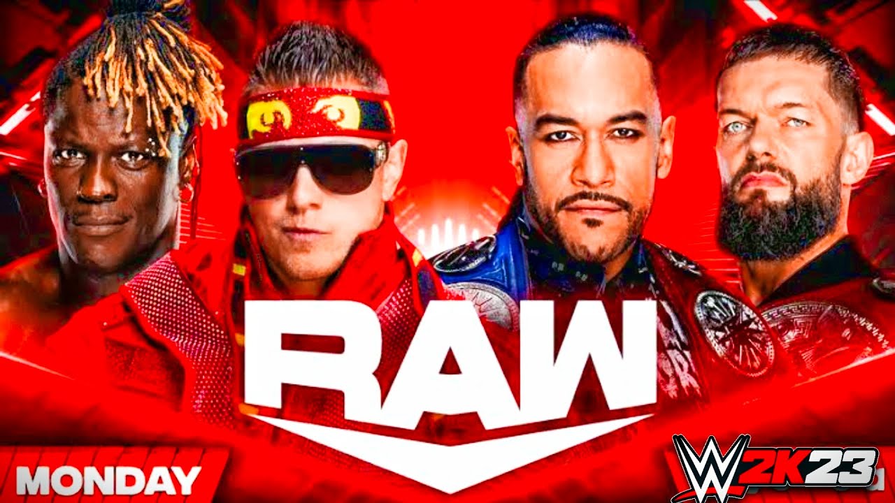 15th Jan 24 Raw - The Awesome Truth VS Damian Priest & Finn Balor Tag ...