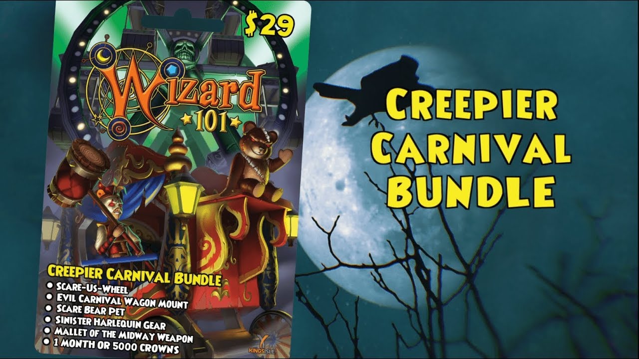 The Creepier Carnival Bundle for Wizard101 - YouTube