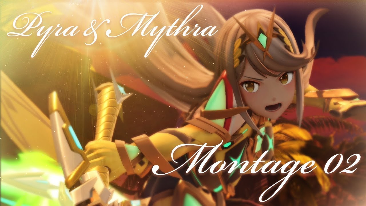 SSBU Pyra＆Mythra Montage【スマブラSP】 - YouTube