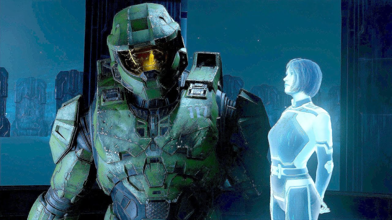 Master Chief meets the New Cortana - Halo Infinite 2021 - YouTube