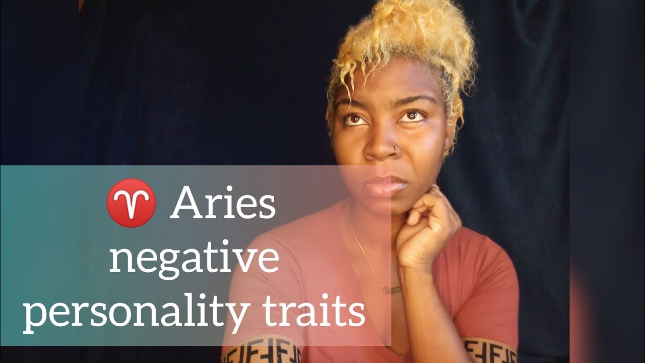 [The DARK side of ♈ ] Aries negative personality traits - YouTube