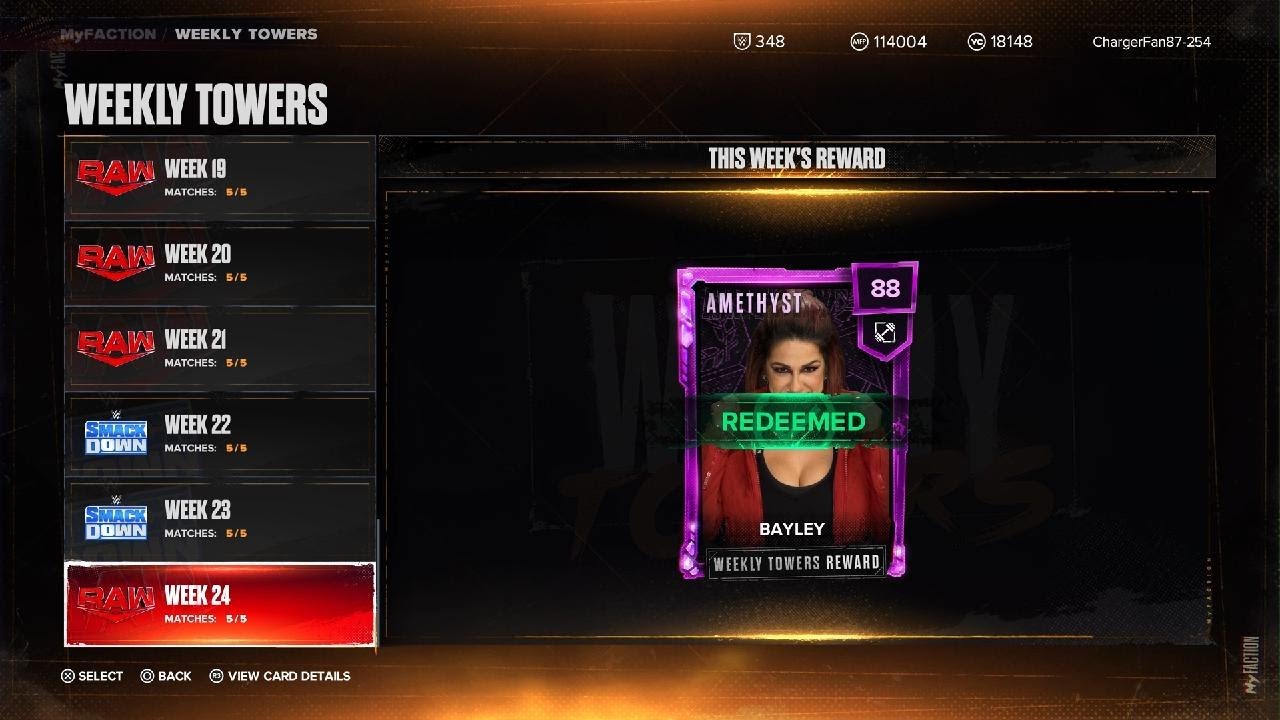 WWE 2K24: Weekly Towers - Week 24 - YouTube