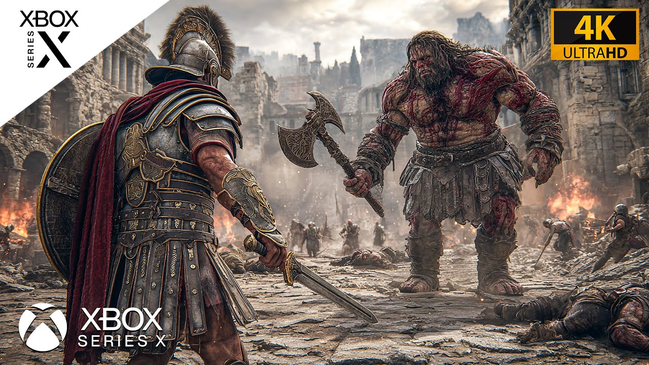 THE BARBARIAN WAR™ LOOKS ABSOLUTELY AMAZING | Ultra Realistic Graphics ...