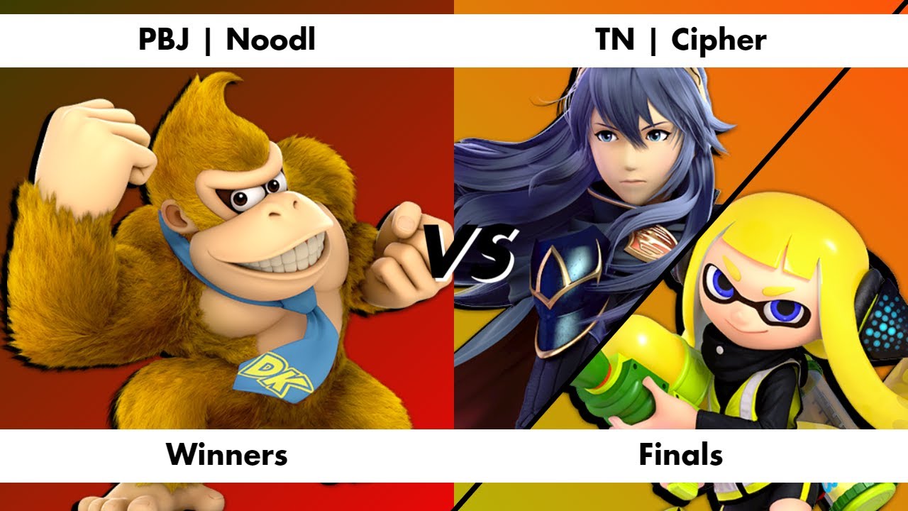 RU Smashin' Spring #2: Noodl (Donkey Kong) vs Cipher (Lucina/Inkling ...