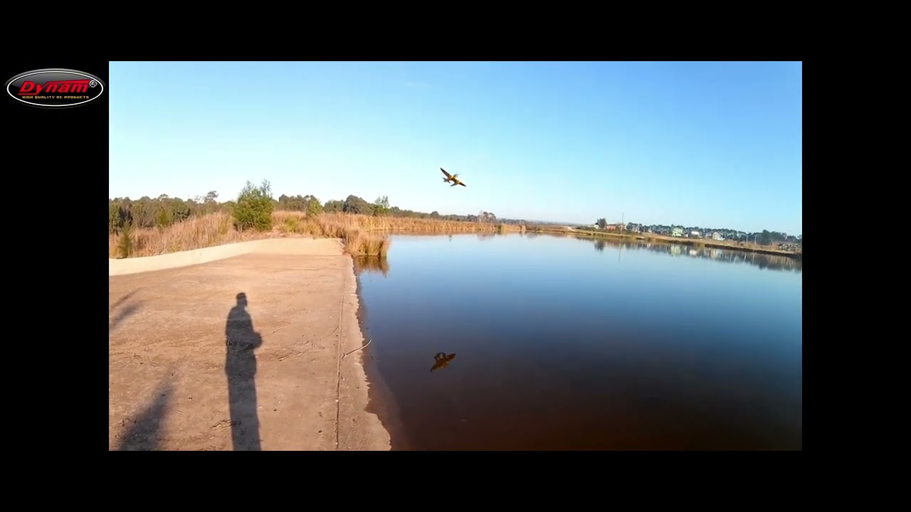 Dynam Supermarine Spitfire MK VB 4S RC Warbird Seaplane 1200mm w Flaps - YouTube