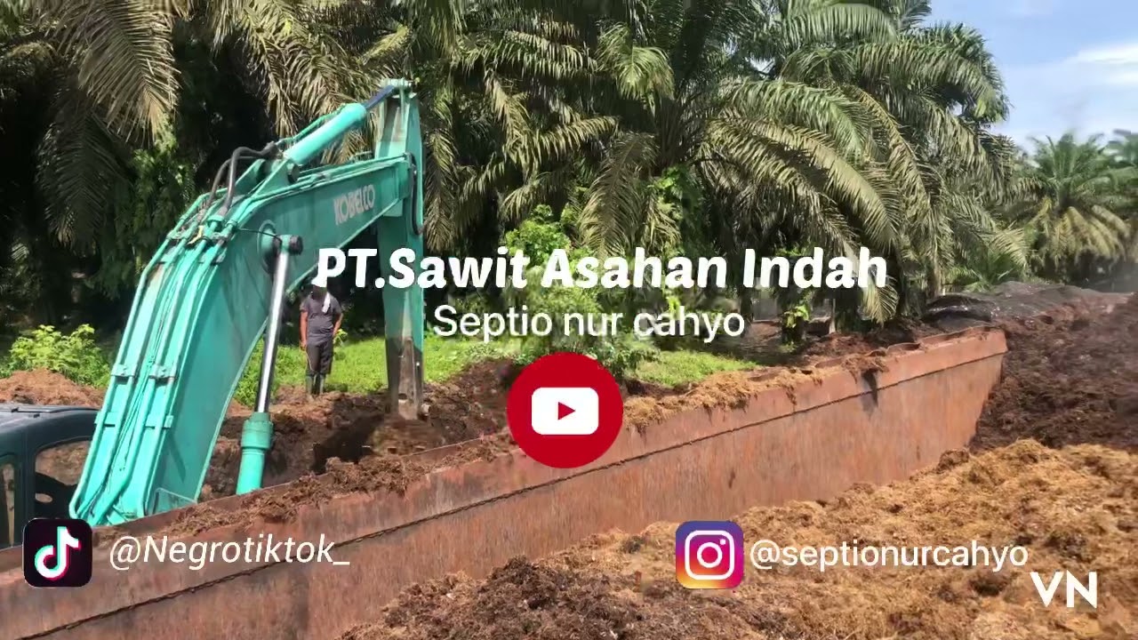 Proses muat fiber sawit.... - YouTube
