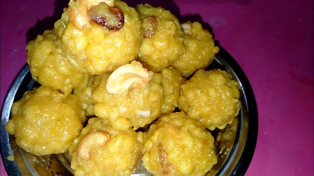 Diwali Sweet / Laddu seivathu eppadi/ Laddu recipe / Sweet recipe in ...
