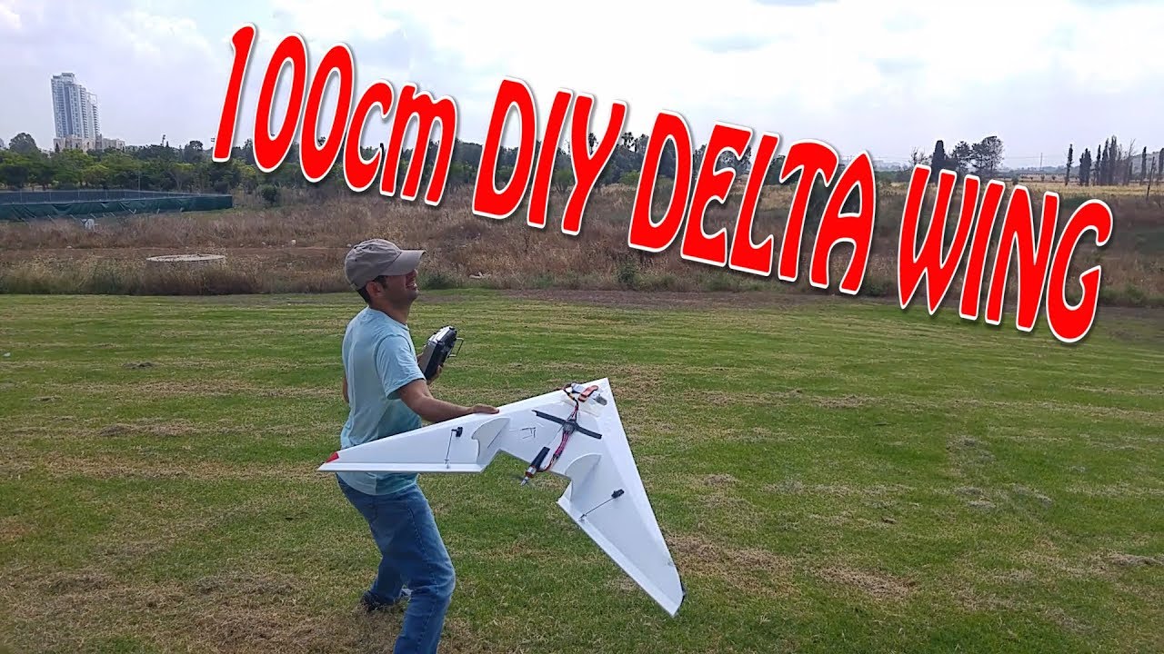"METER" DELTA (DIY FLYING WING) - YouTube