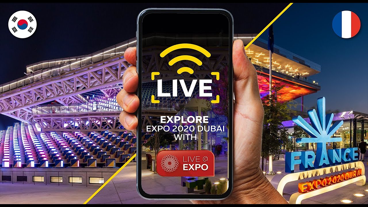 Expo 2020 Dubai | Live@Expo 2020 Dubai: France & South Korea - YouTube