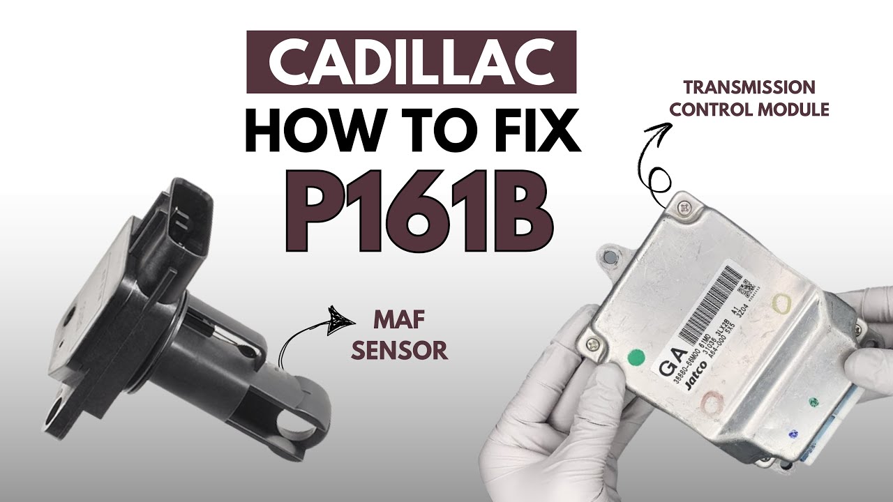 Fixing P161B Engine Error Code in Cadillac : Battery Disconnect / TCM ...