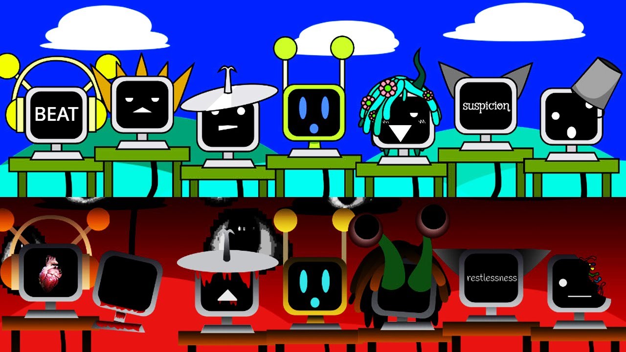 (NEW MOD)All Mr. Fun Computer Singing Together (Retake, Scrunkly ...