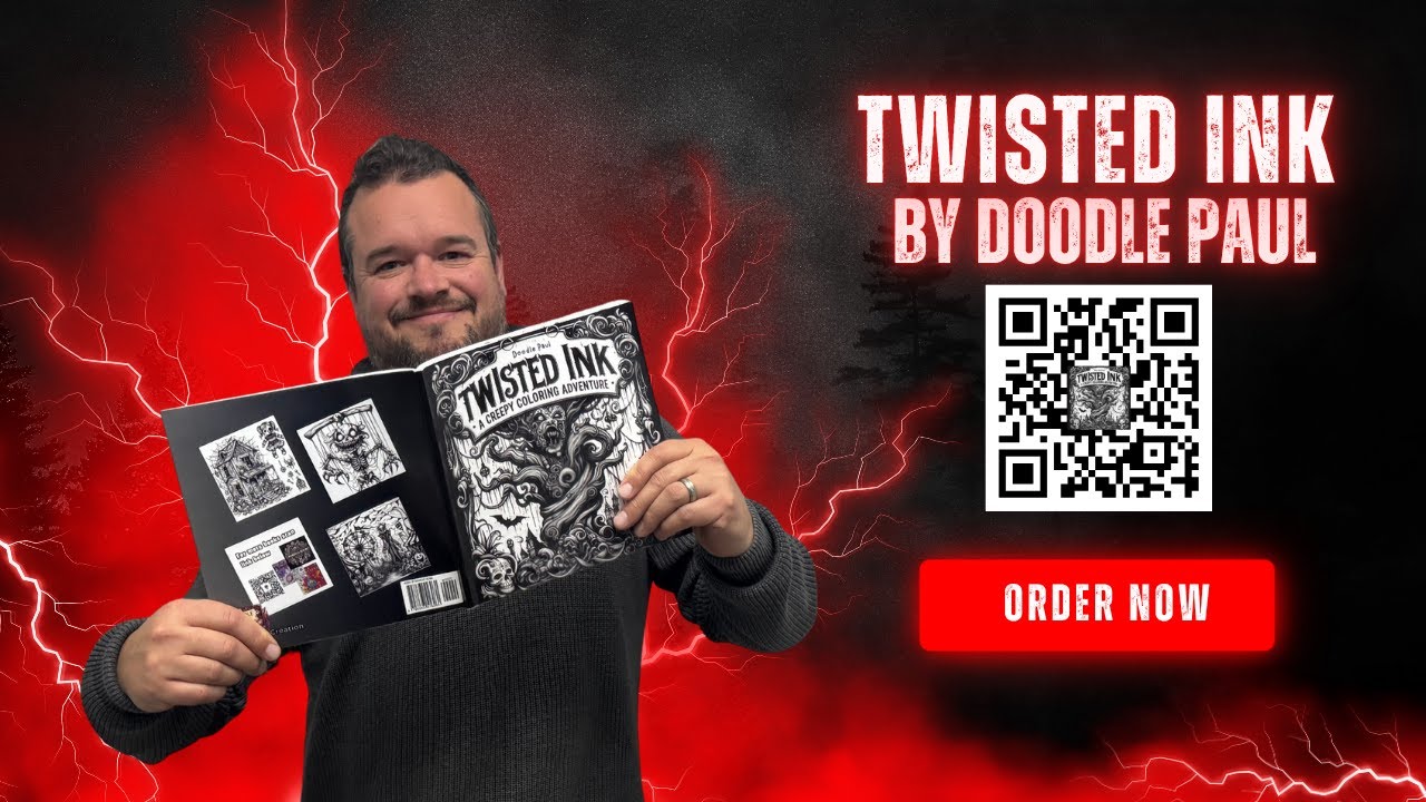 Relax with a Twist of Terror | Twisted Ink Horror Coloring Book (Amazon ...