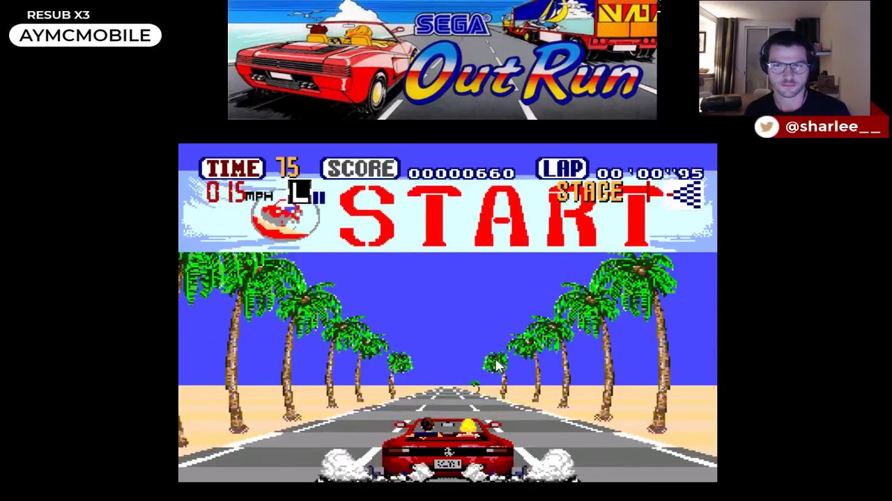 [Longplay] Outrun (Mega Drive/Genesis) - YouTube