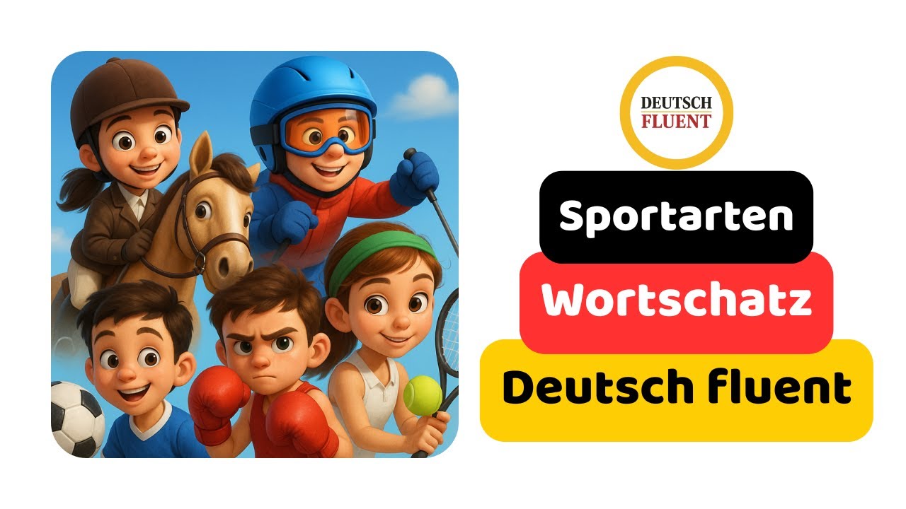 Sports | Deutsch lernen | Sportarten auf Deutsch | German for beginners ...