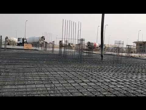 Saudi Arabia building footing - YouTube