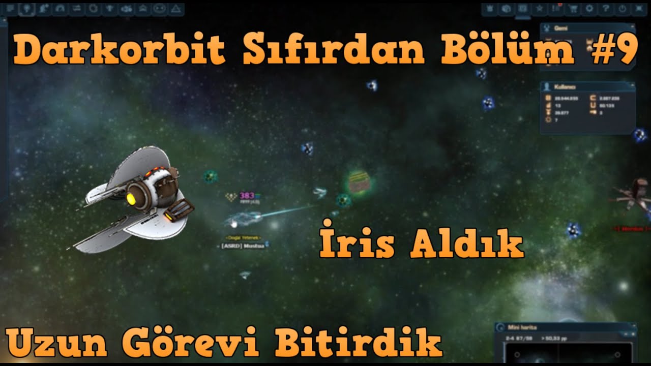 Darkorbit Sıfırdan Başlama Bölüm #9 / İlk İris / Uzun Görev Bitimi ...